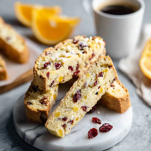 Cranberry Orange Biscotti