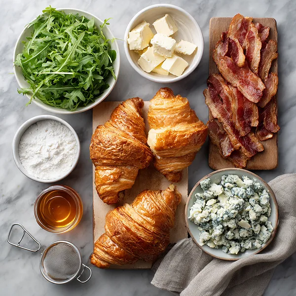 Bacon Blue Cheese Croissant