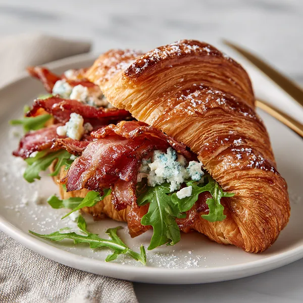 Bacon Blue Cheese Croissant