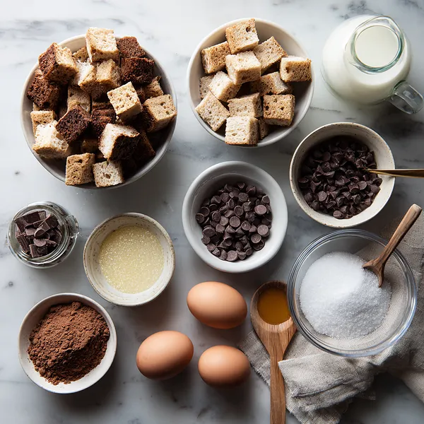 Chocolate Bread Pudding