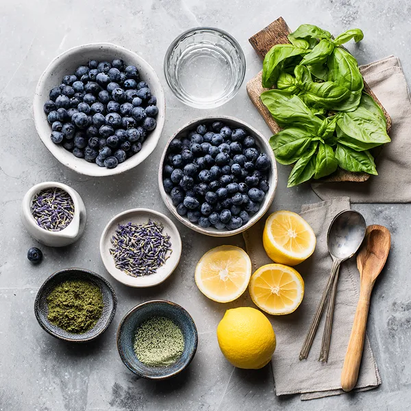 Blueberry Lavender Mocktail