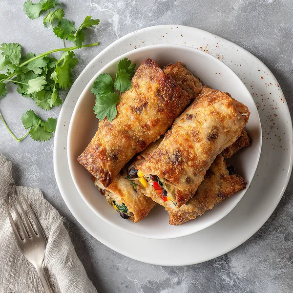Crispy Veggie Egg Rolls