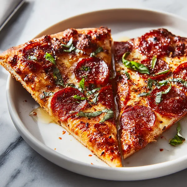 Hot Honey Pepperoni Pizza