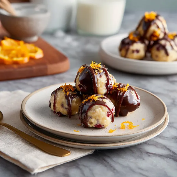 Cranberry Orange Glazed Bites